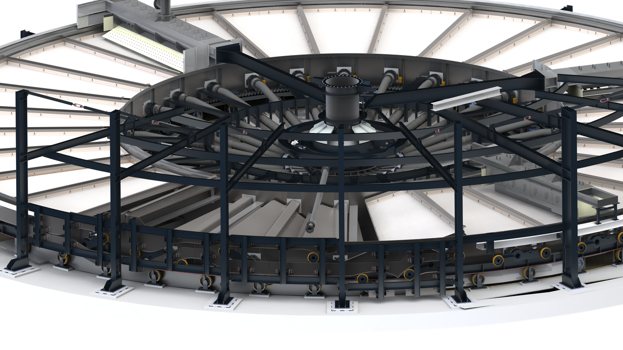 Tilting pan filter | Prayon